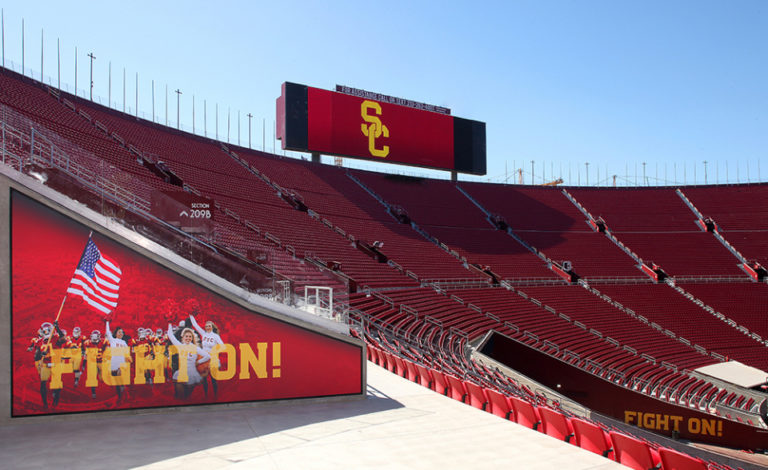 LA Memorial Coliseum - Advent